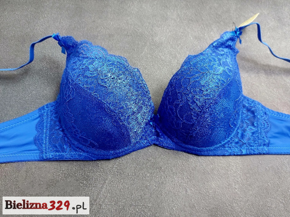 Biustonosz B granatowy push up | Sklep Bielizna329